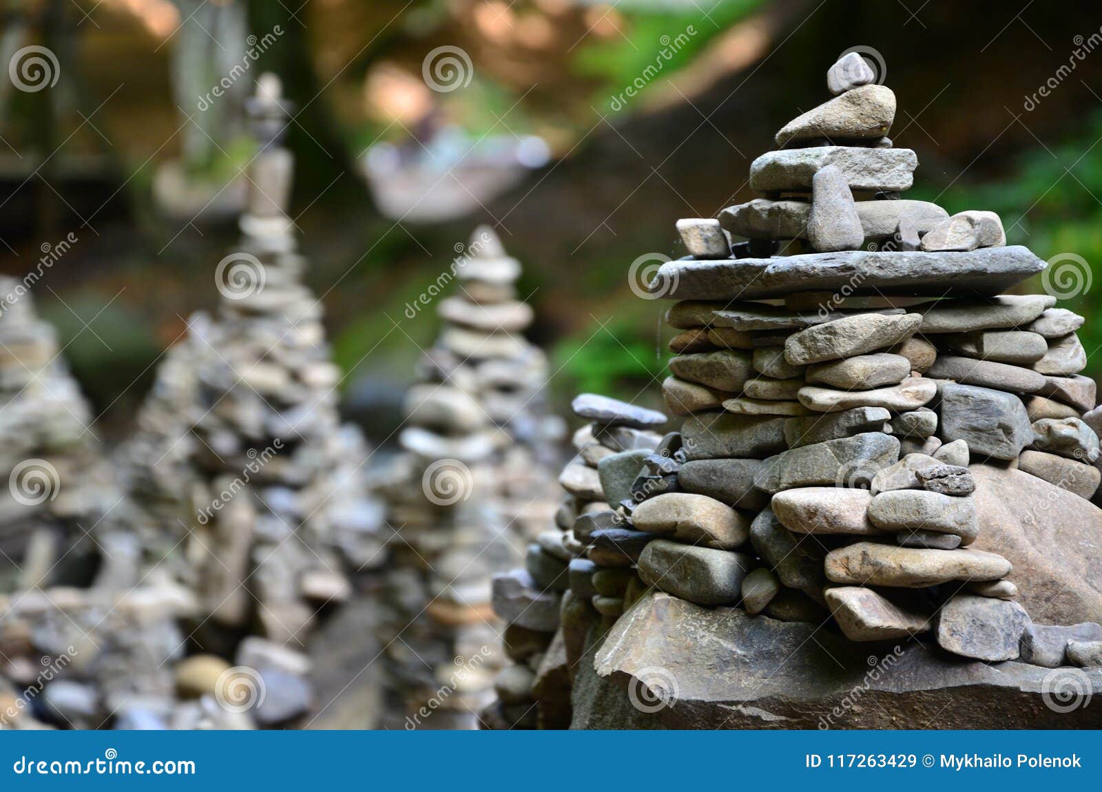 A Strange Composition of Small Mountain Rocks. Imitation of Ancient ...