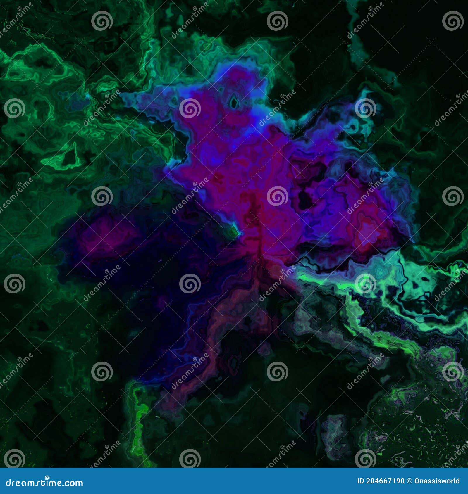 Strange Dark Green Purple Blue Black Abstract Background Stock ...