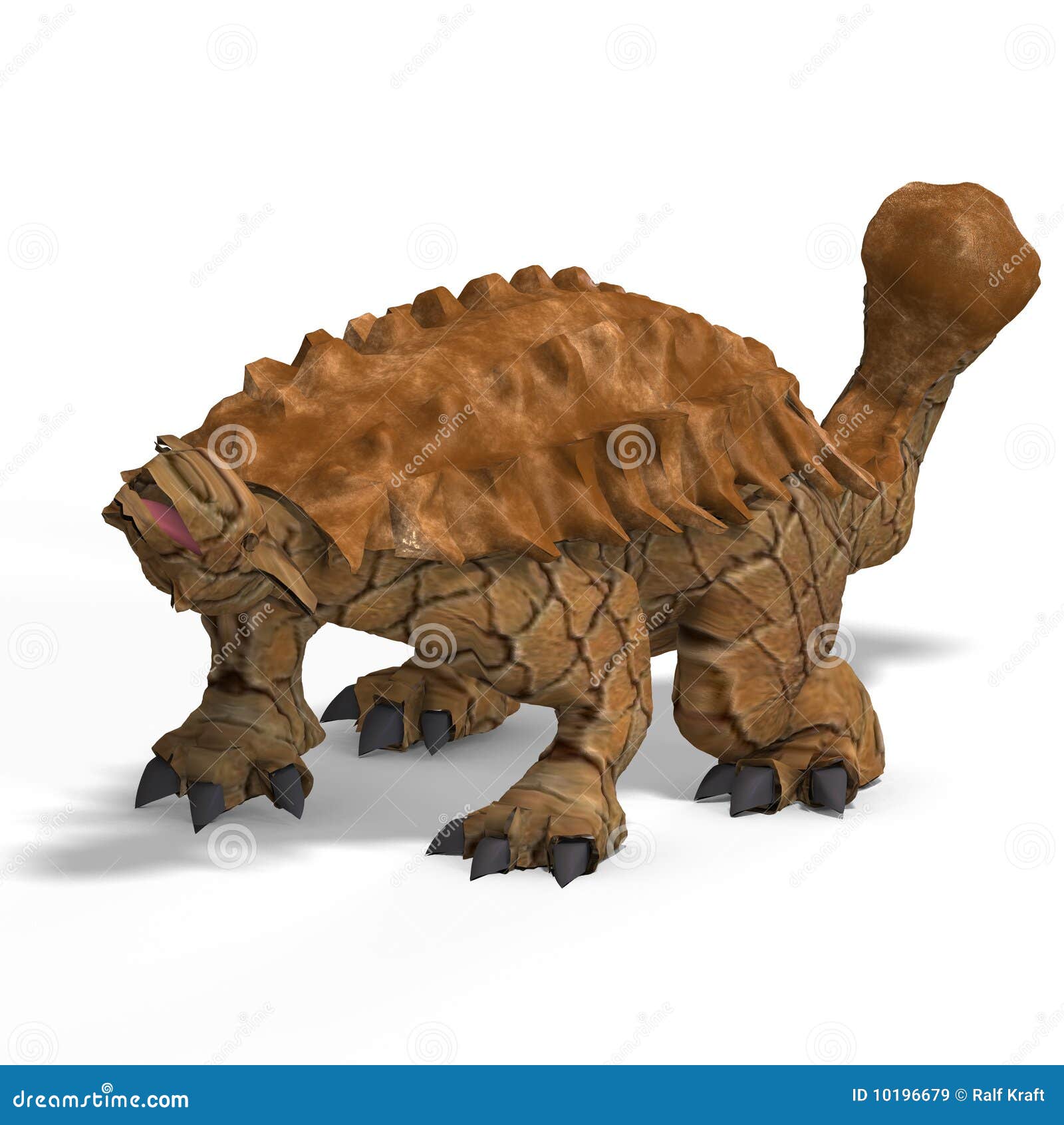 Dinosaur Ankylosaurus, Talarurus, Velociraptor, Euoplocephalus ...