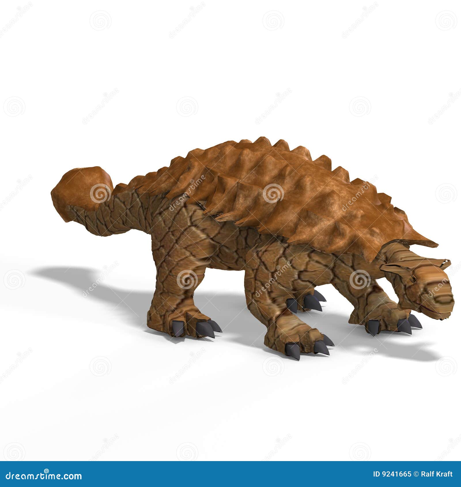 Dinosaur Ankylosaurus, Talarurus, Velociraptor, Euoplocephalus ...