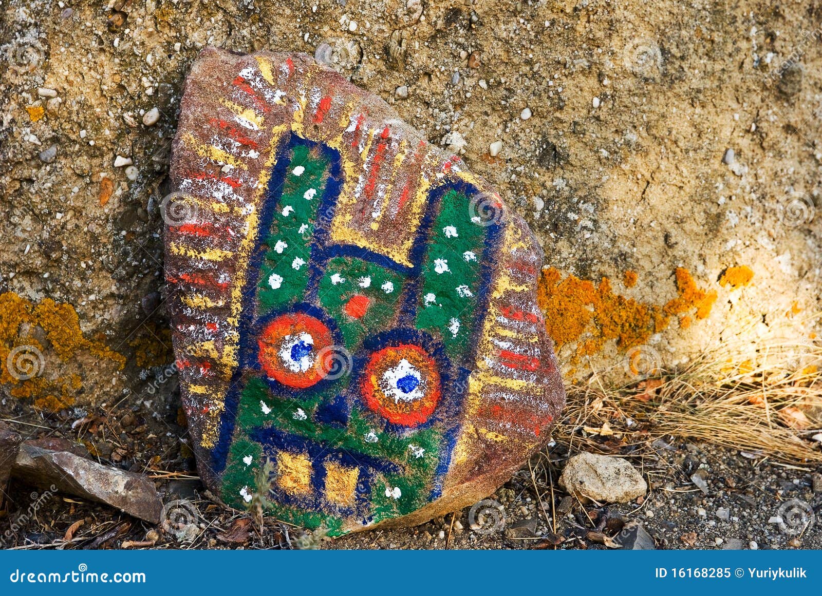 Strange face on a stone stock image. Image of outdoor - 16168285