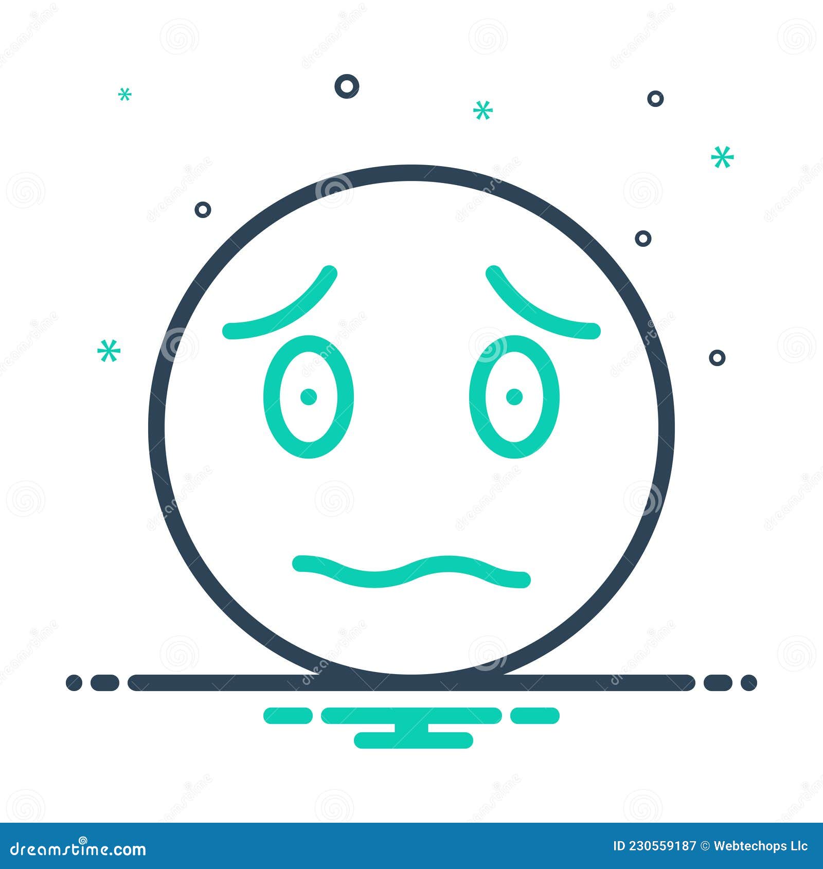 Mix Icon for Strange, Unique and Comical Stock Vector - Illustration of ...