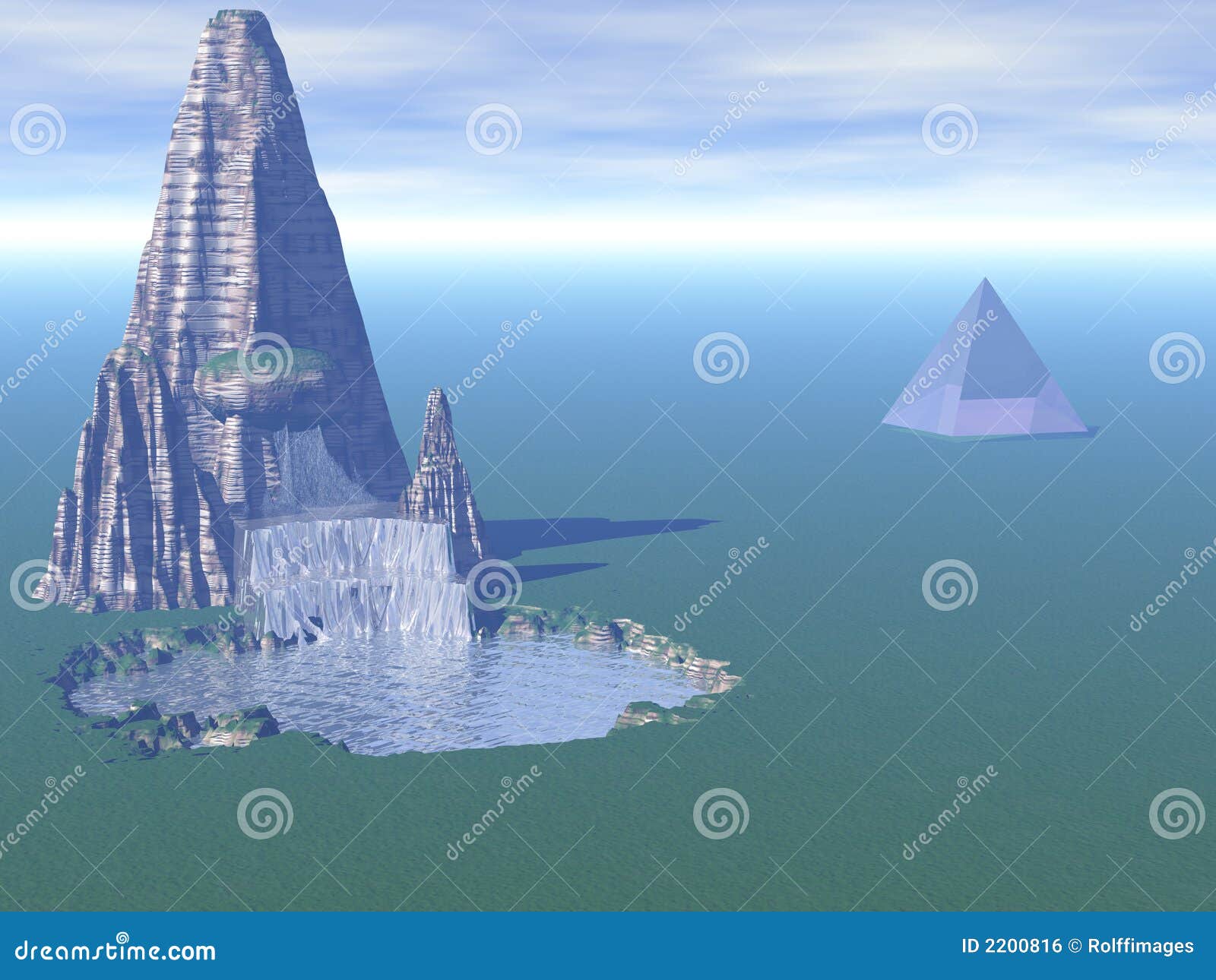 Strange Landscape stock photo. Image of bizarre, ball - 2200816