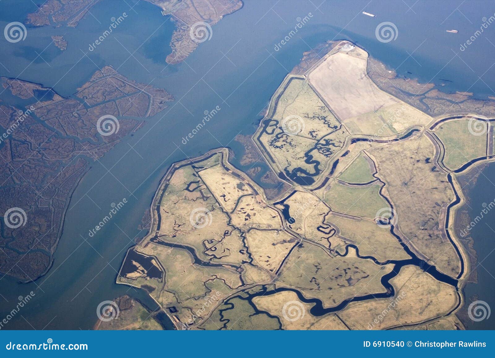 Strange Landscape in Southern England Stock Photo - Image of flying ...