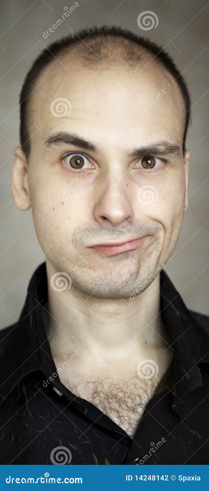 Strange man stock photo. Image of derange, fury, face - 14248142
