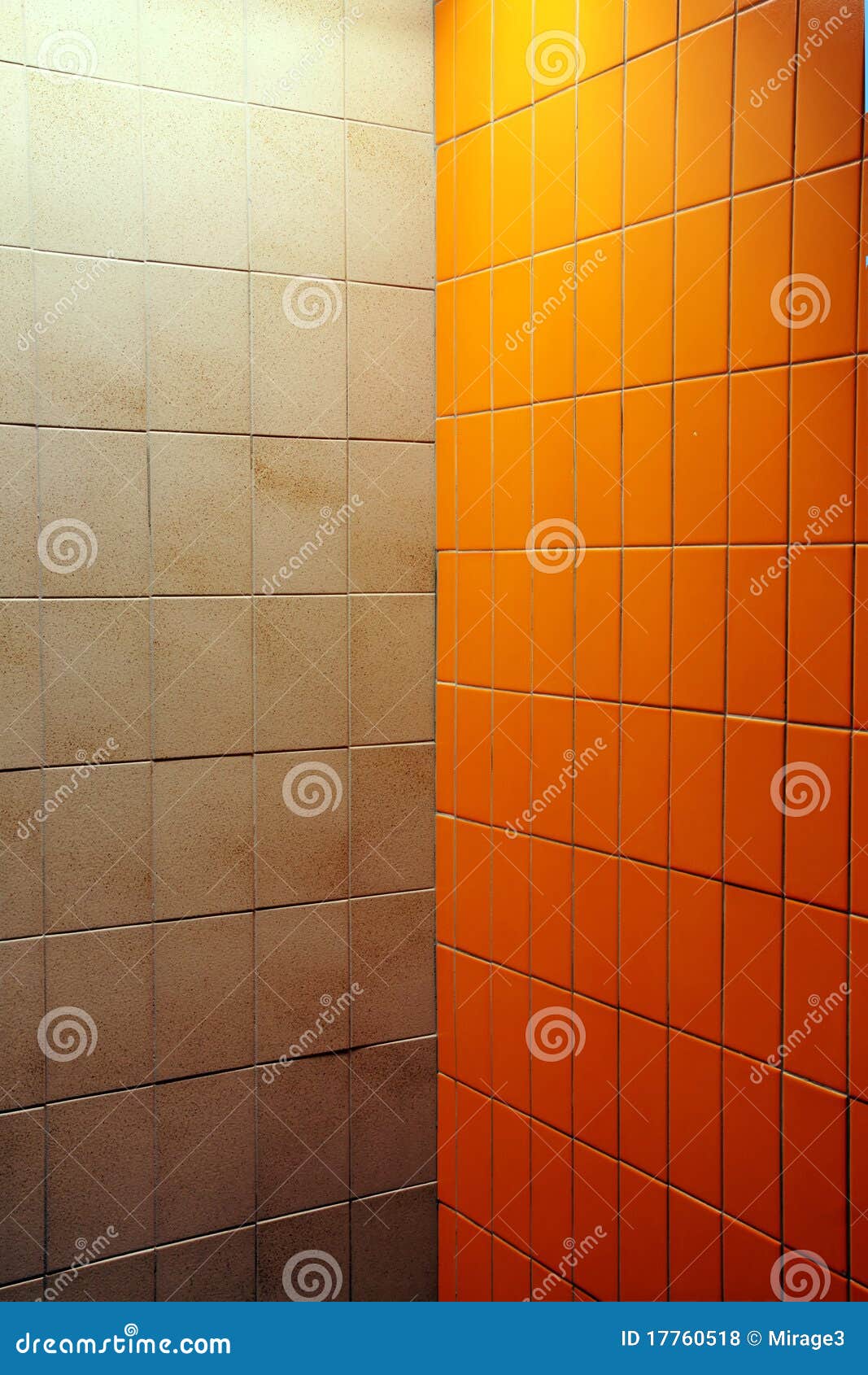 Strange Meeting of Two Walls Stock Photo - Image of size, interior ...