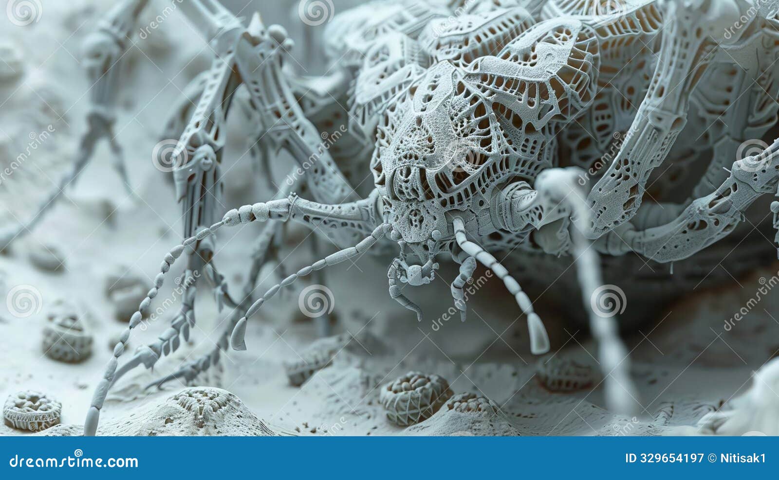 71 Strange Microscopic View of Alien Bug Creature Anatomy Macro 3D ...