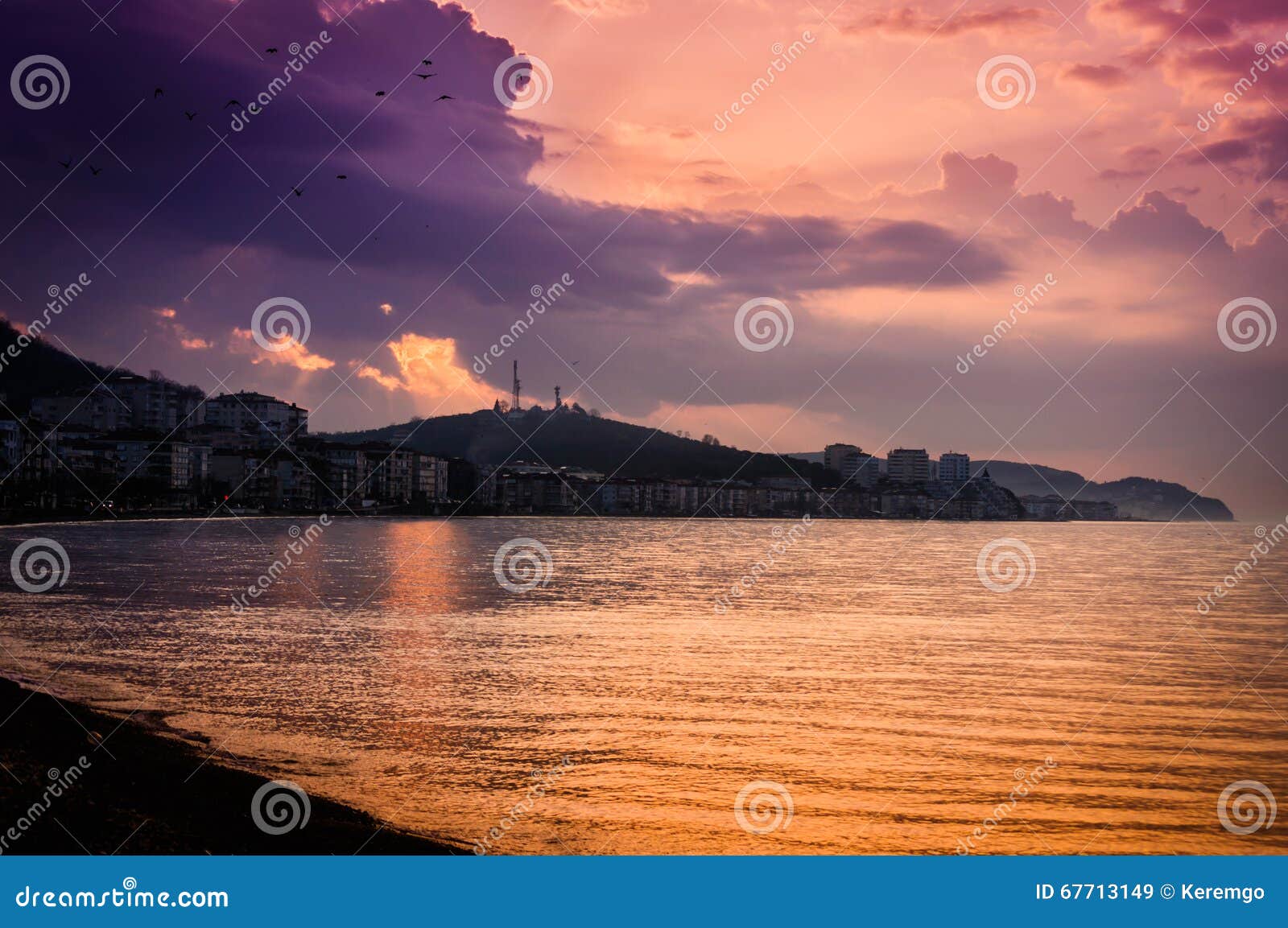 Strange Pink Weather stock image. Image of editorial - 67713149