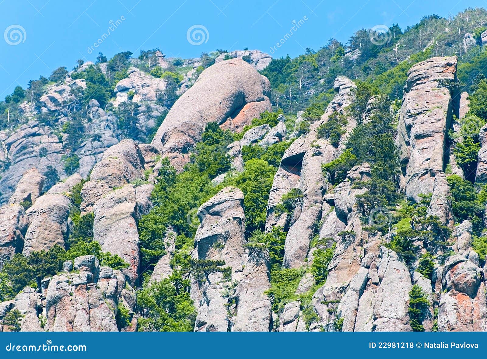 Strange rocks stock photo. Image of stone, nature, hills - 22981218