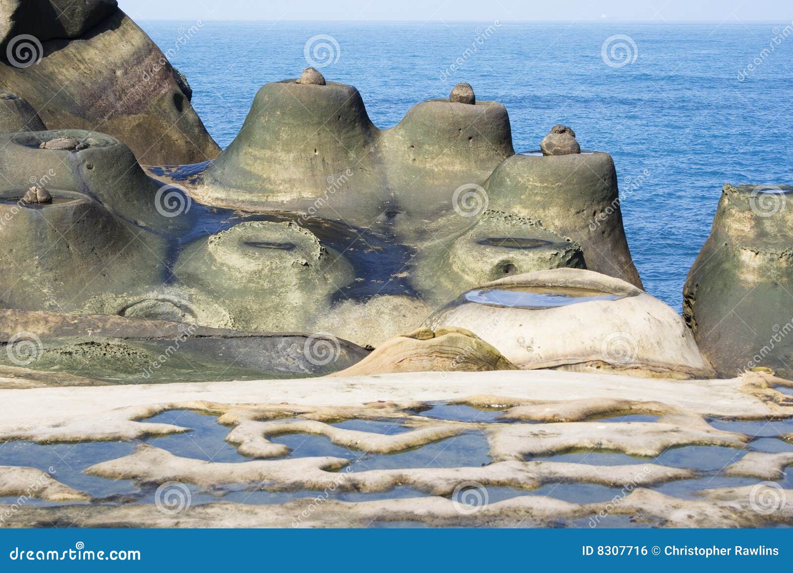 Strange Rocks, Eggs and Nest Stock Photo - Image of asia, giant: 8307716