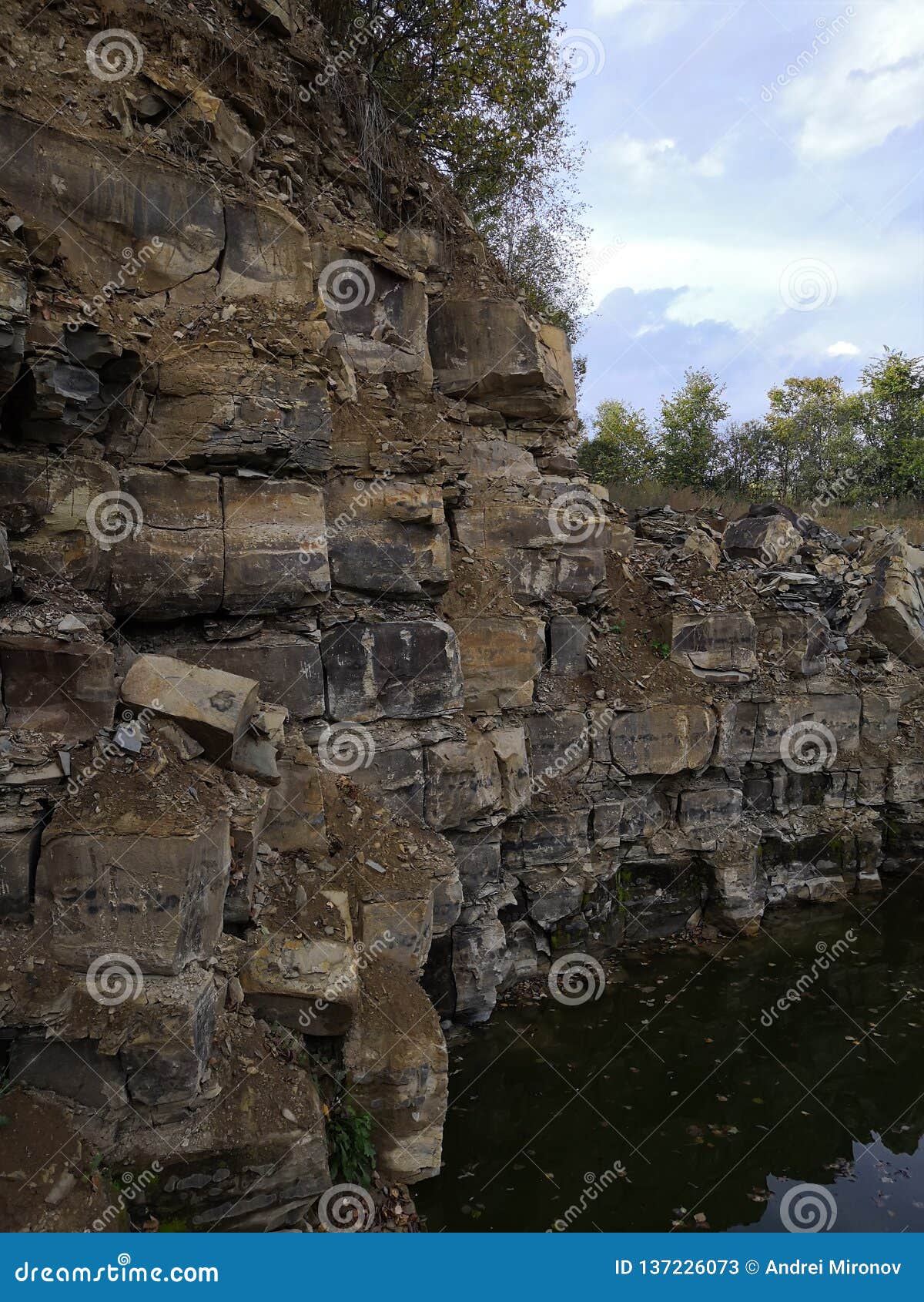Strange rocks stock image. Image of water, landscape - 137226073