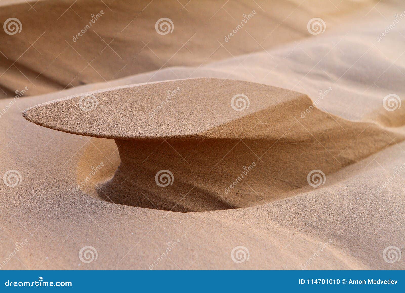 Strange Sand Formations Which Look Like Sculptures, Created By Wind ...