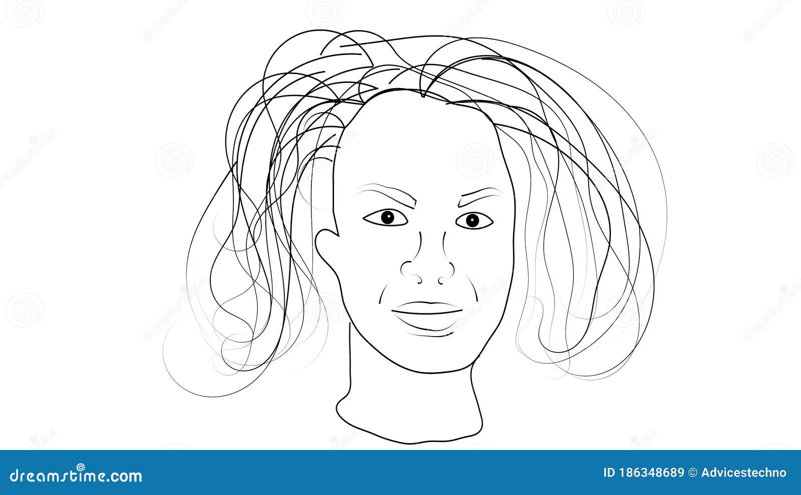 Strange Shape for Fantasy and Logo Stock Vector - Illustration of ...