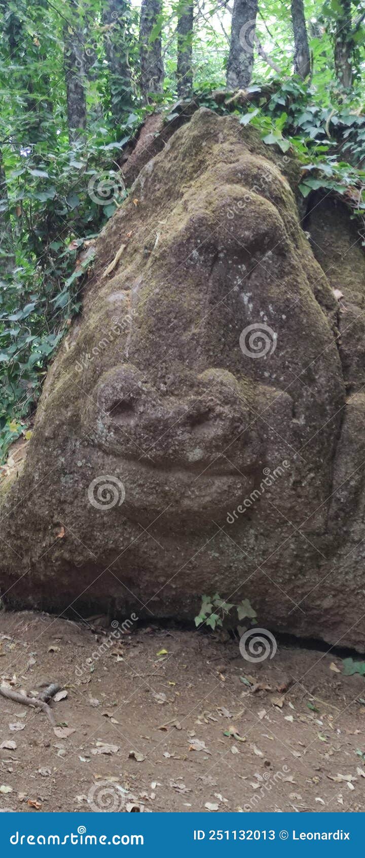 Strange Stone-wood Construction Royalty-Free Stock Photography ...