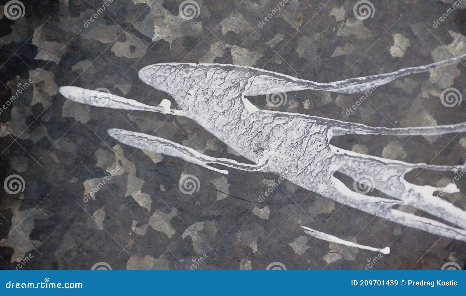 Strange Texture.texture on a Gray Background. Stock Image - Image of ...