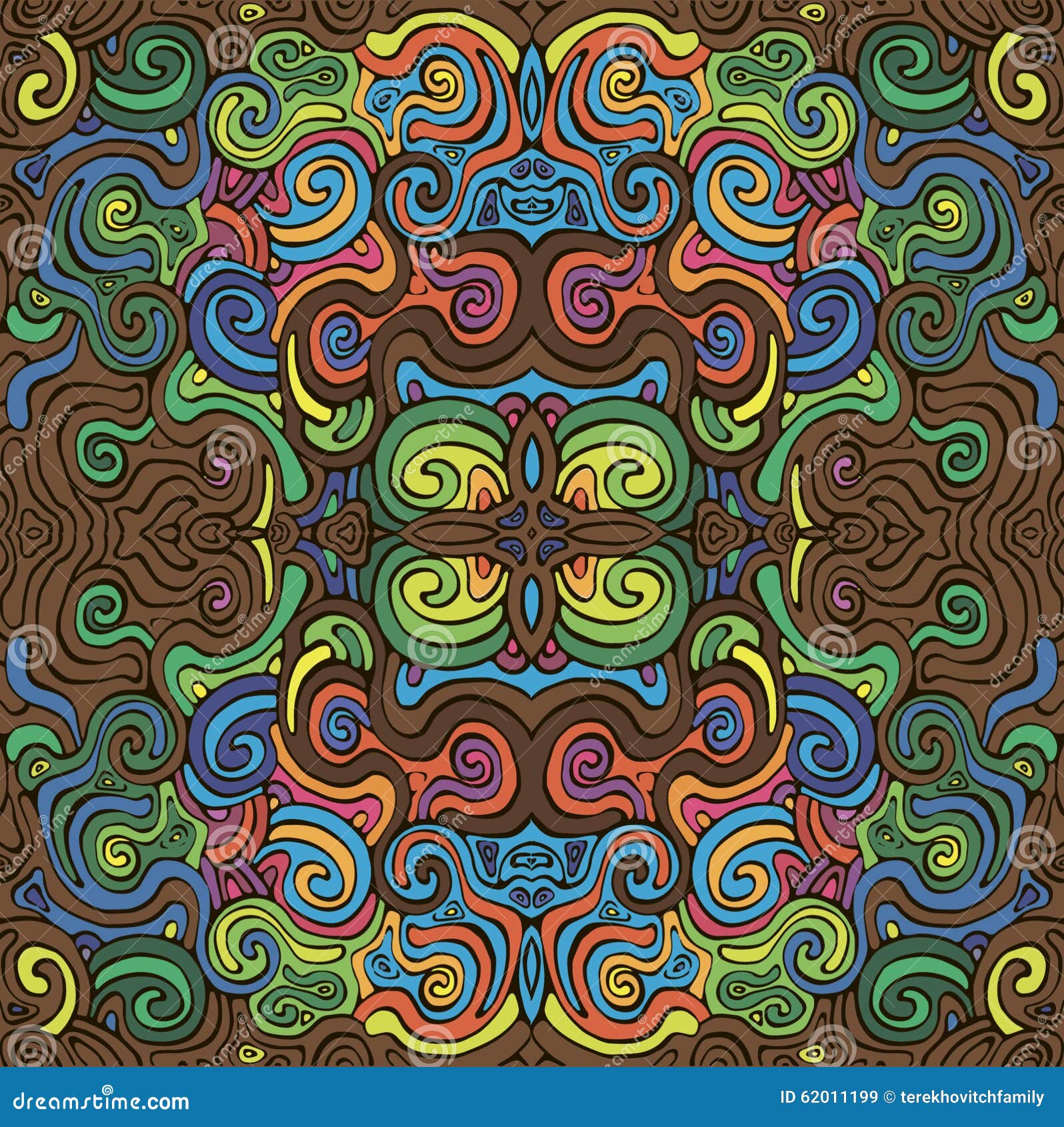 Strange Wavy Colourful Background Stock Vector - Illustration of design ...