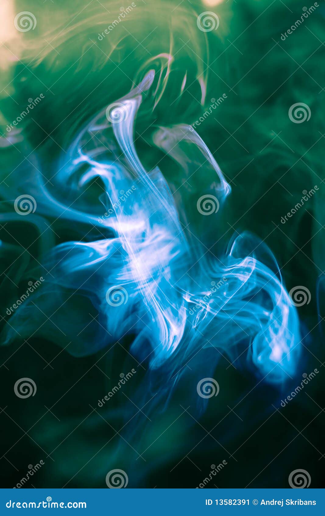 Strangely Shaped Puff of Smoke Stock Image - Image of descriptive ...