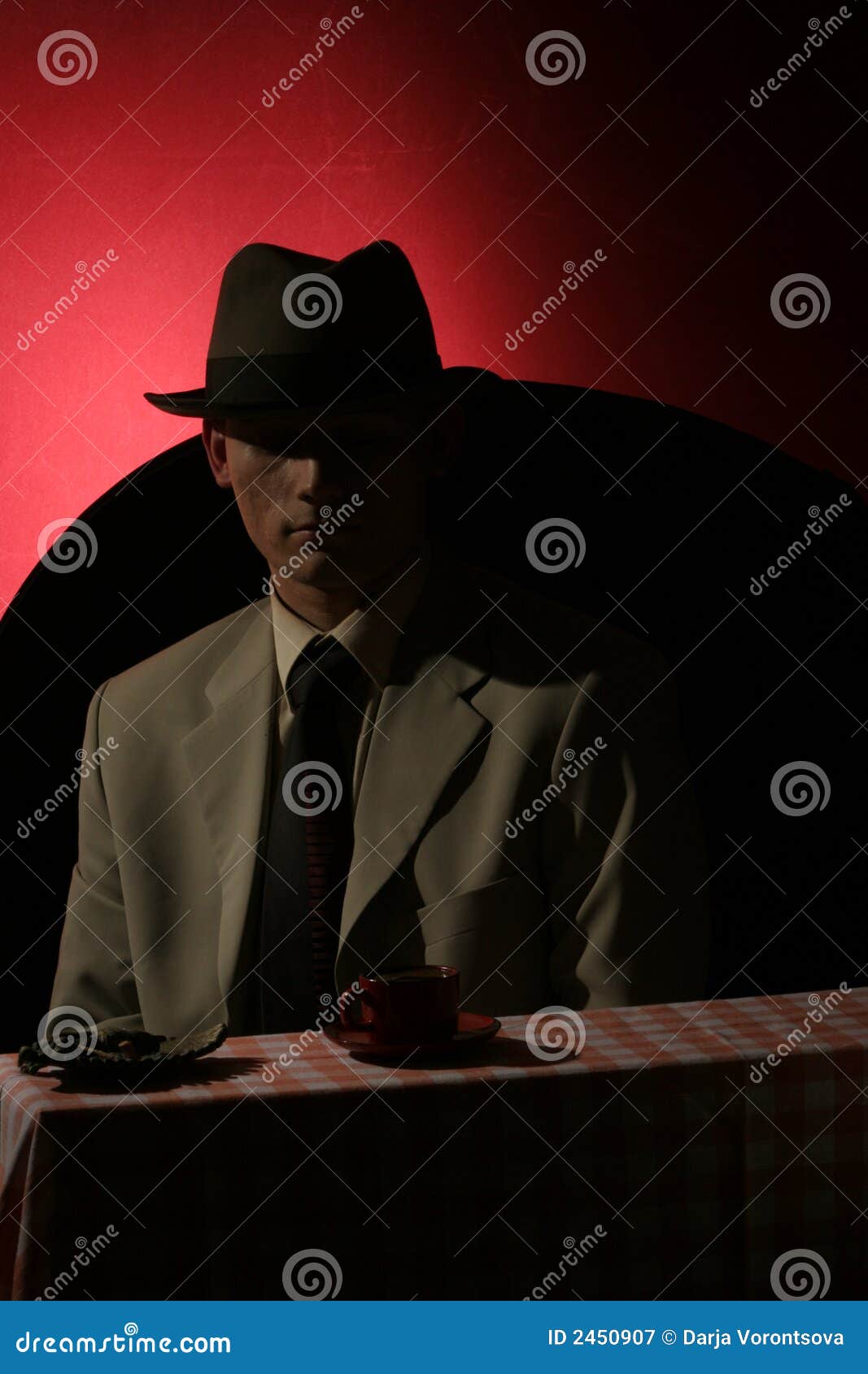 Stranger - man in grey hat stock image. Image of look - 2450907