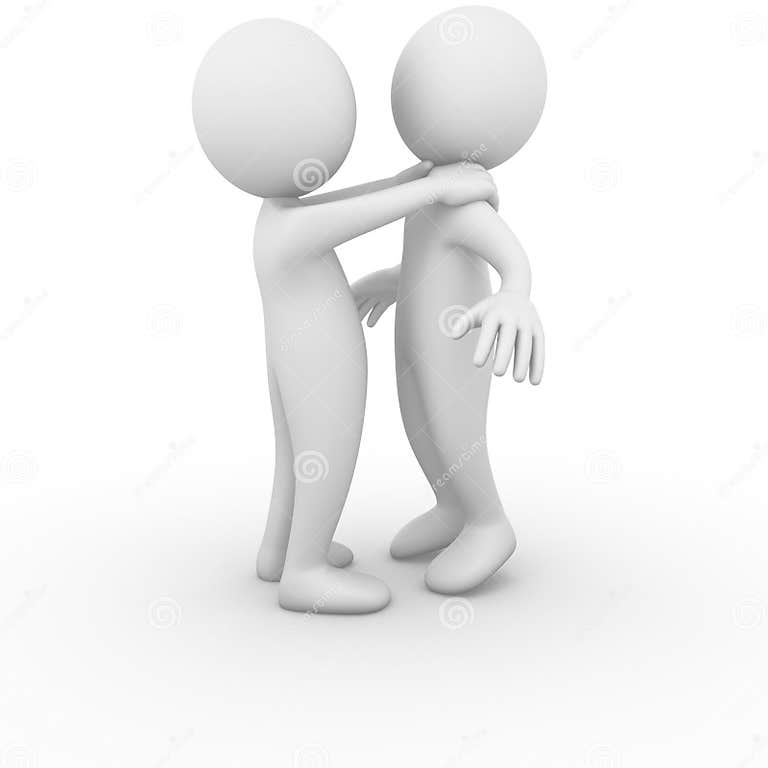 Strangle stock illustration. Illustration of confrontation - 17370158