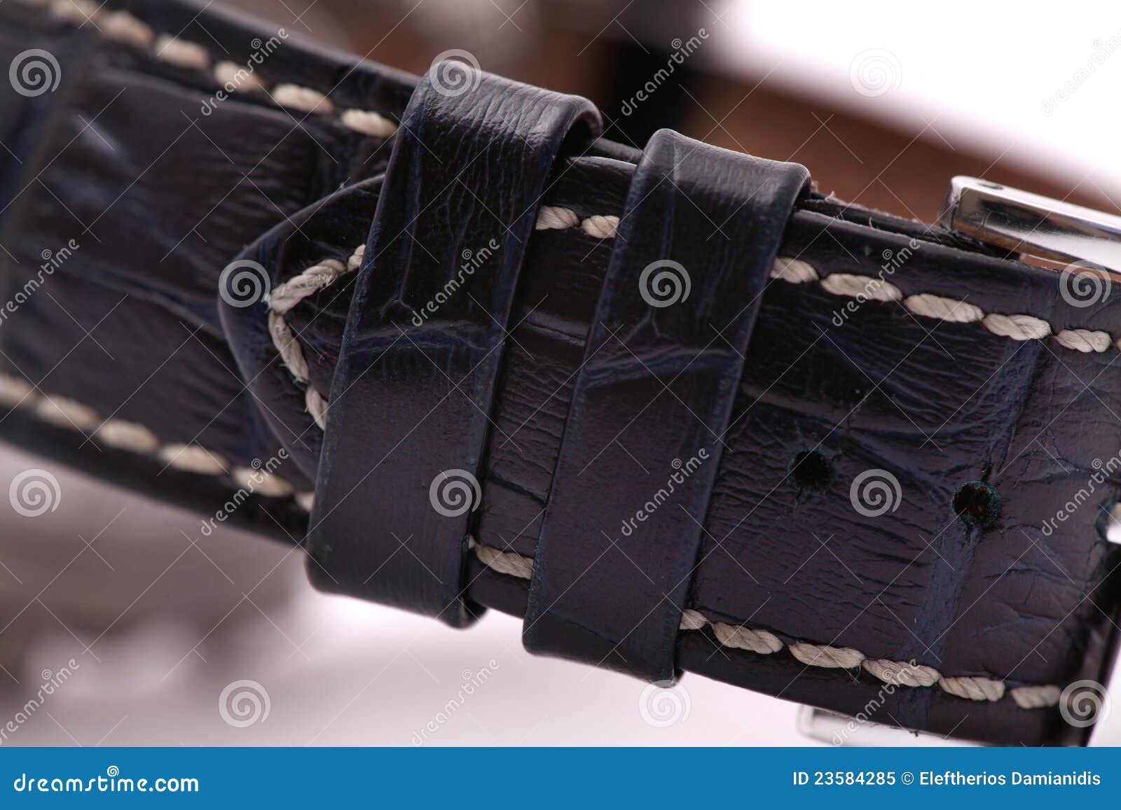 Strap of a watch stock image. Image of belt, individuality - 23584285