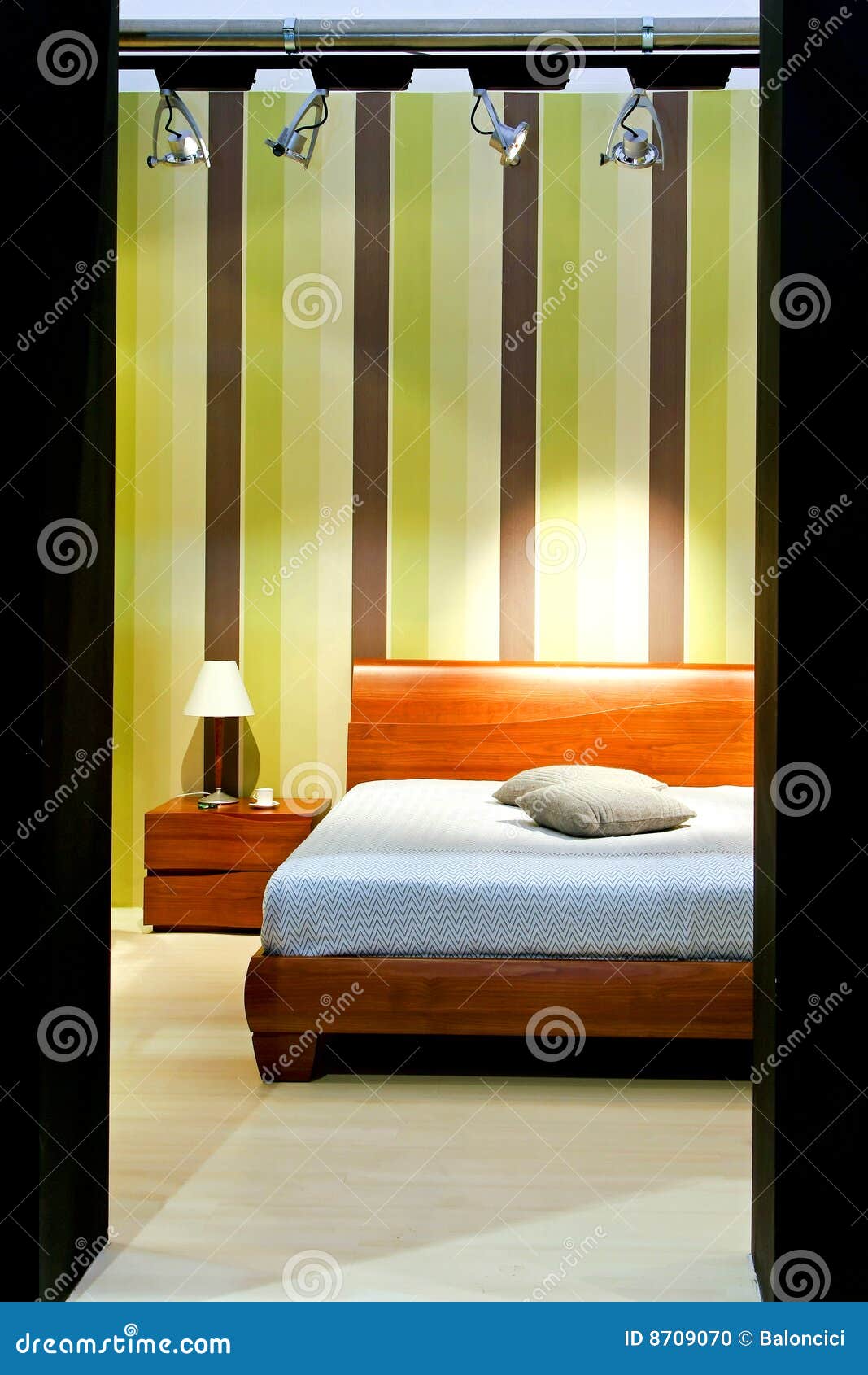 Straps bedroom 2 stock photo. Image of light, straps, interior - 8709070