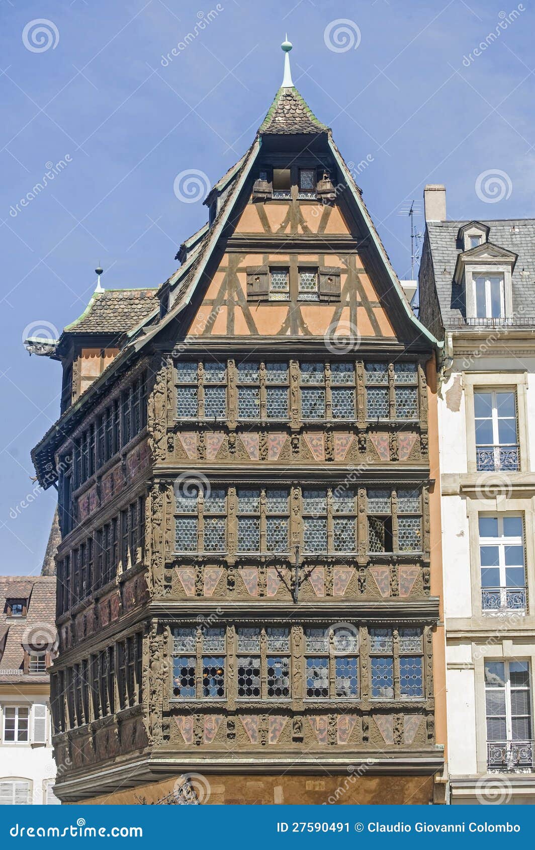 Strasbourg - Ancient Palace Stock Image - Image of strasbourg, palace ...