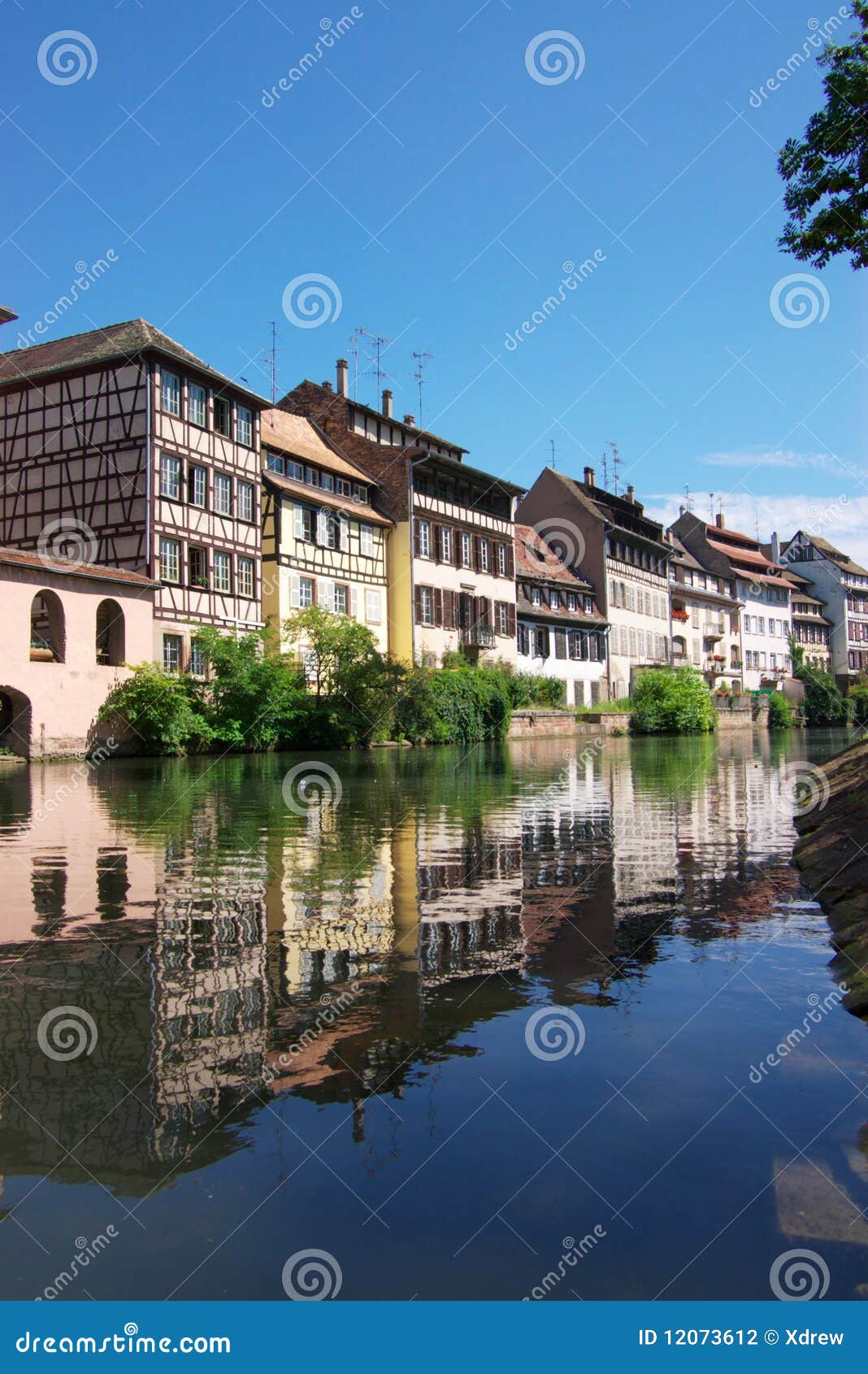 Strasbourg architecture stock photo. Image of vertical - 12073612
