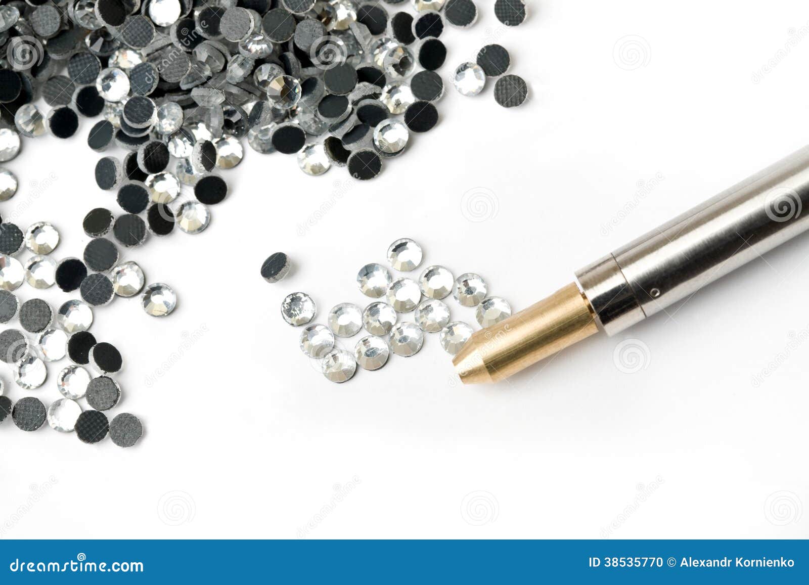 Strass stock photo. Image of rhinestones, white, cristal - 38535770