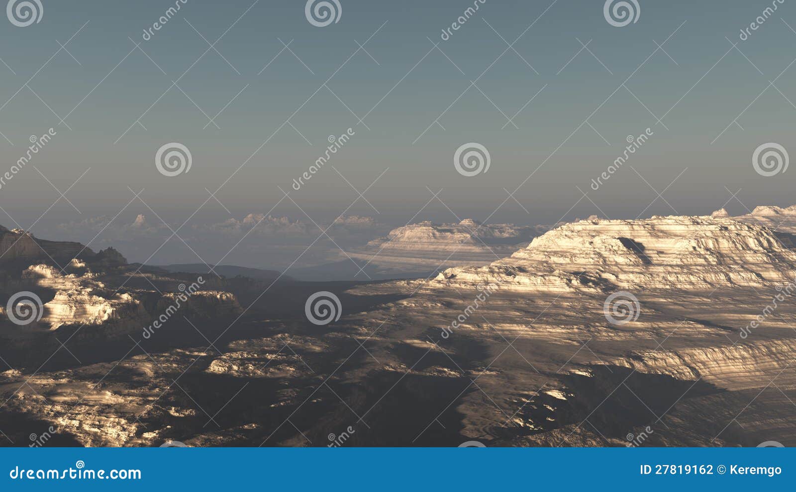 Strata Landscape Sunset stock illustration. Illustration of cloudscape ...