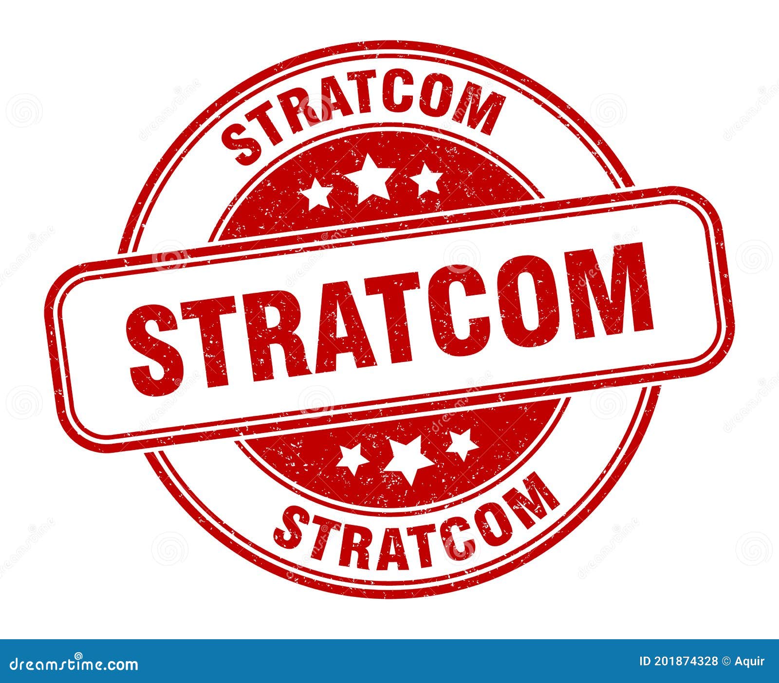Stratcom Stamp. Stratcom Round Grunge Sign Stock Vector - Illustration ...