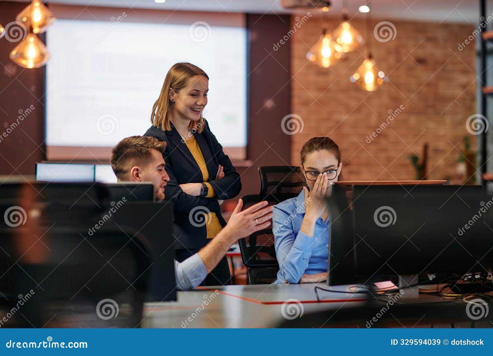 Strategic Business Meeting: Group of Professionals Collaborating in ...