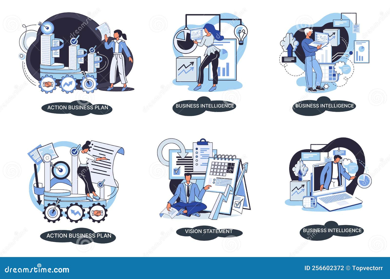 Strategic Business Planning, Automation Process. Business Mission ...