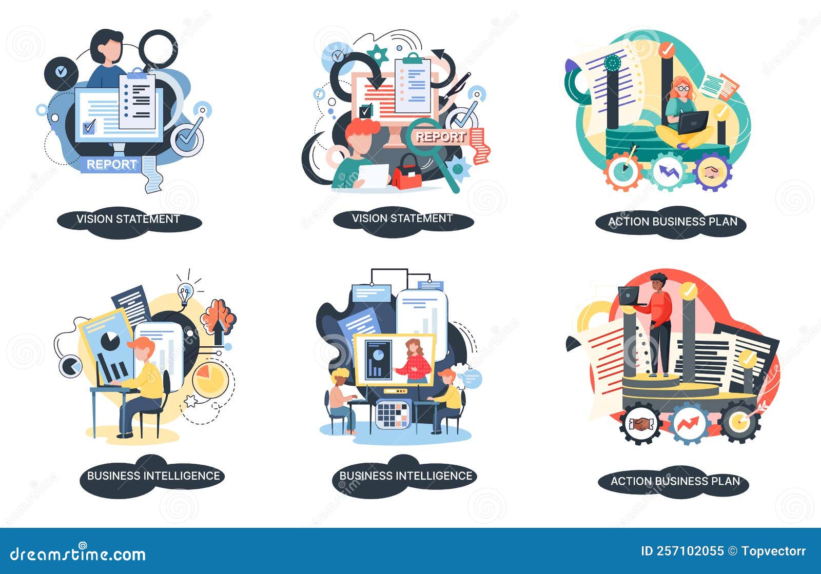 Strategic Business Planning, Automation Process. Business Mission ...