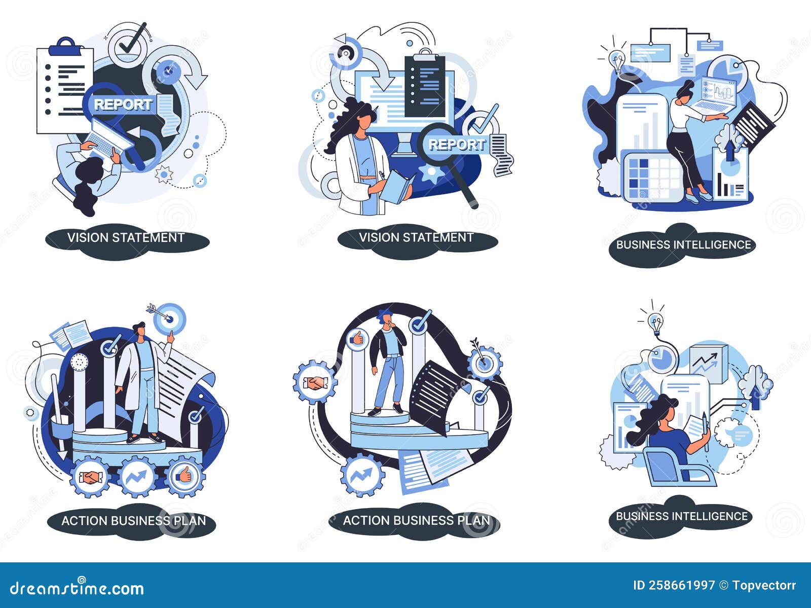 Strategic Business Planning, Automation Process. Business Mission ...