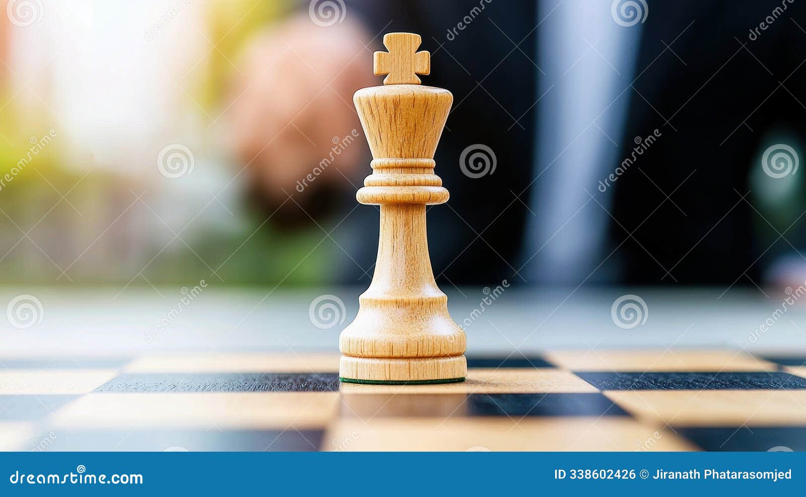 Strategic Business Planning with Chess Game Concept Stock Illustration ...