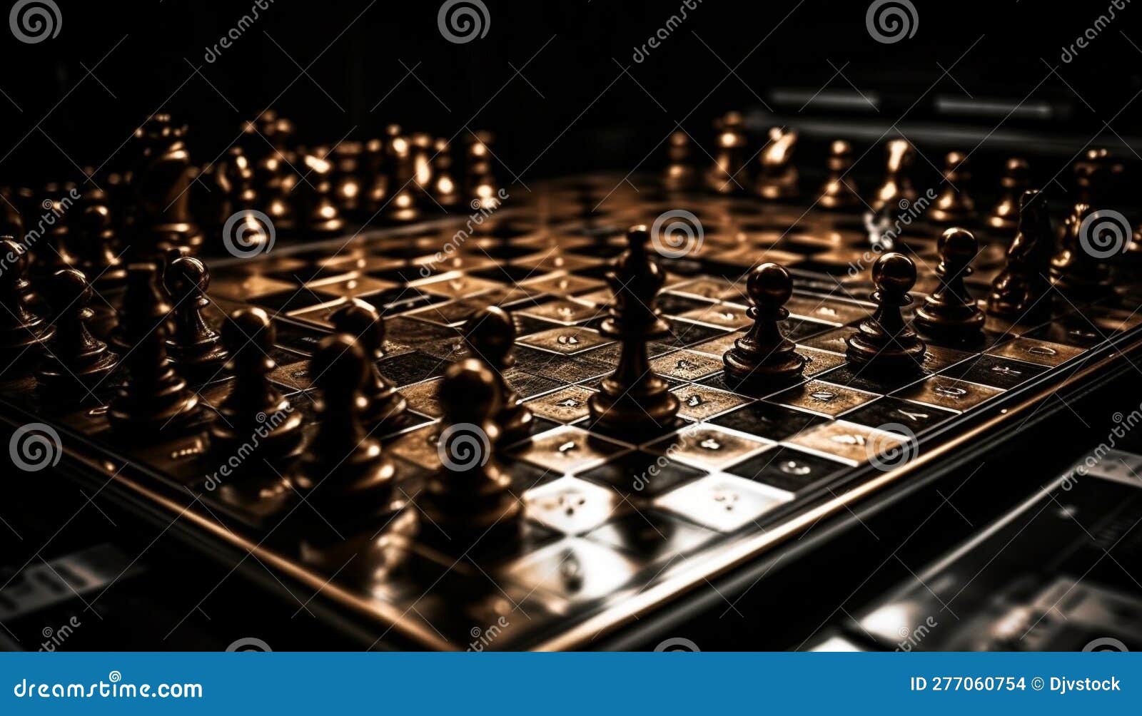 Strategic Chess Battle, Success with Teamwork and Intelligence ...
