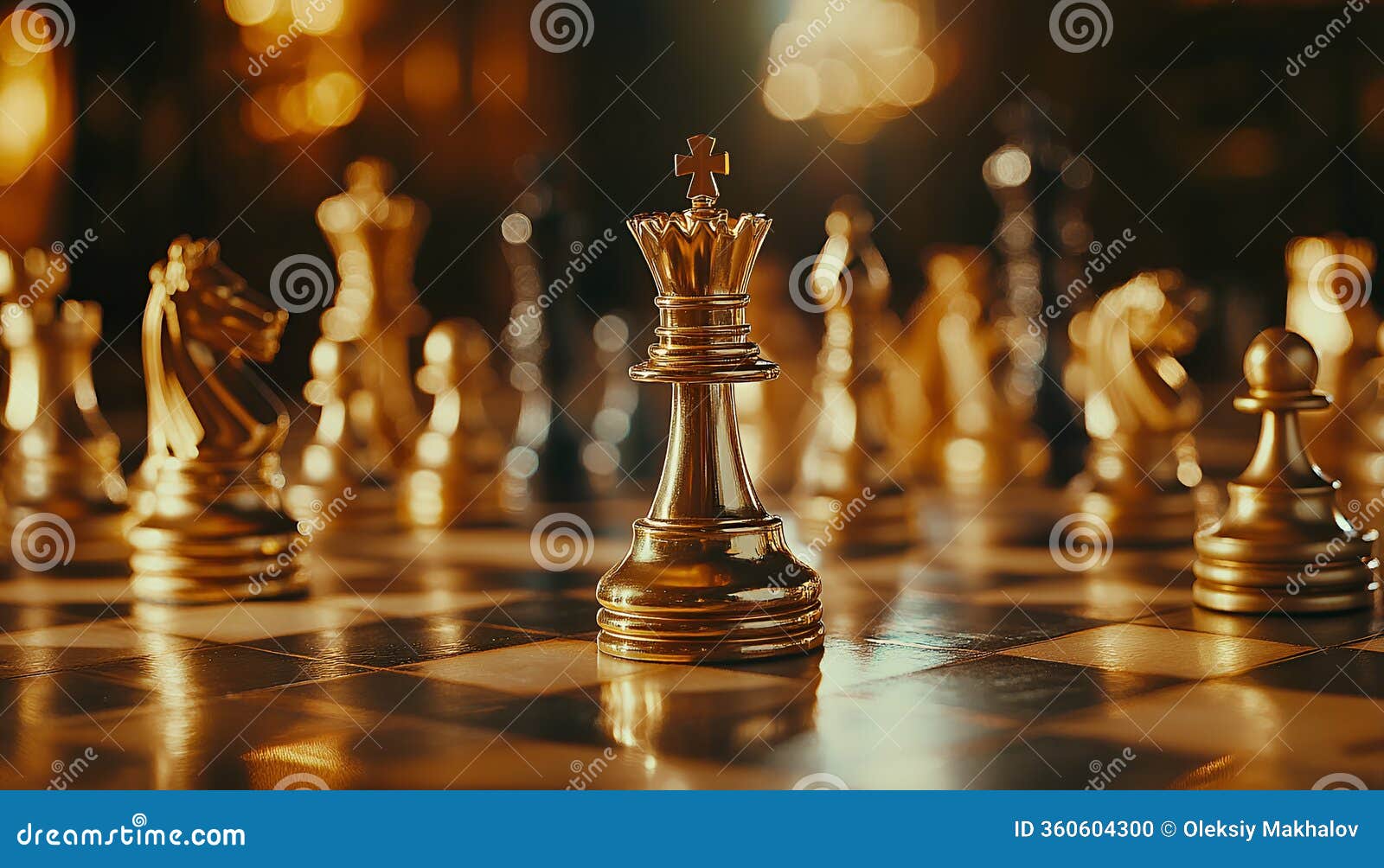 Strategic Chess Pieces on Chessboard with King and Rook in Focus Stock ...