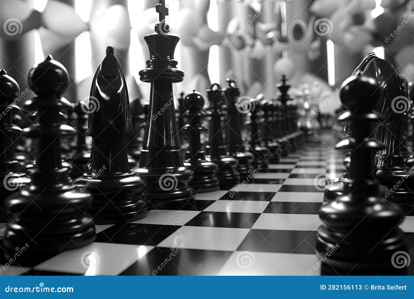 Strategic Decision and Strategic Move Concept with Chess. Generative AI ...
