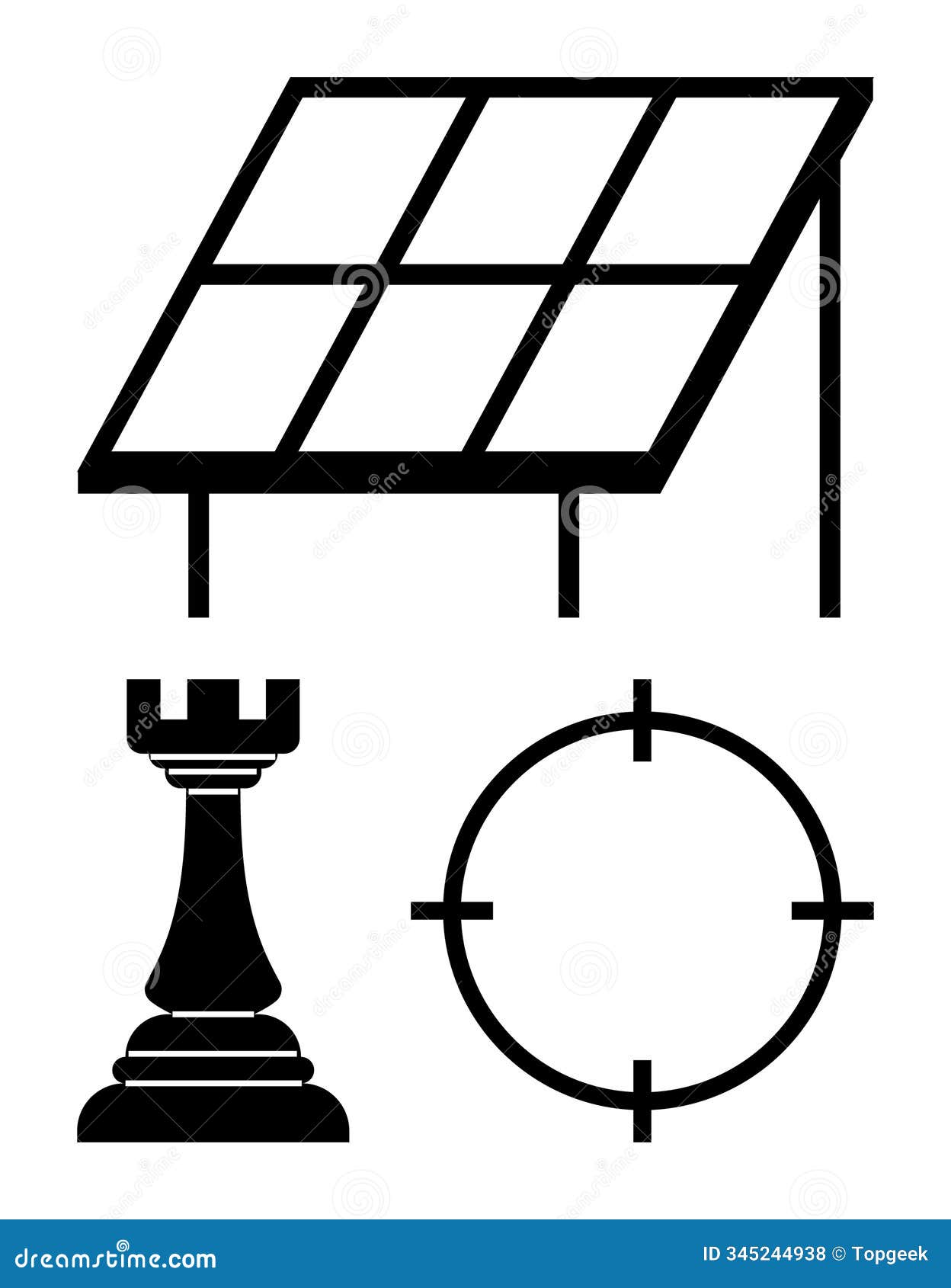 Chess Rook White Side View Royalty-Free Stock Image | CartoonDealer.com ...