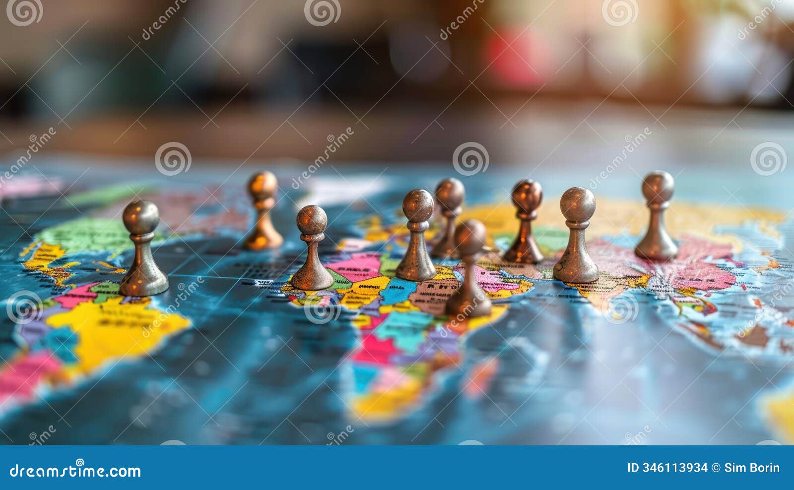 Strategic Global Distribution Strategy for Market Stock Illustration ...