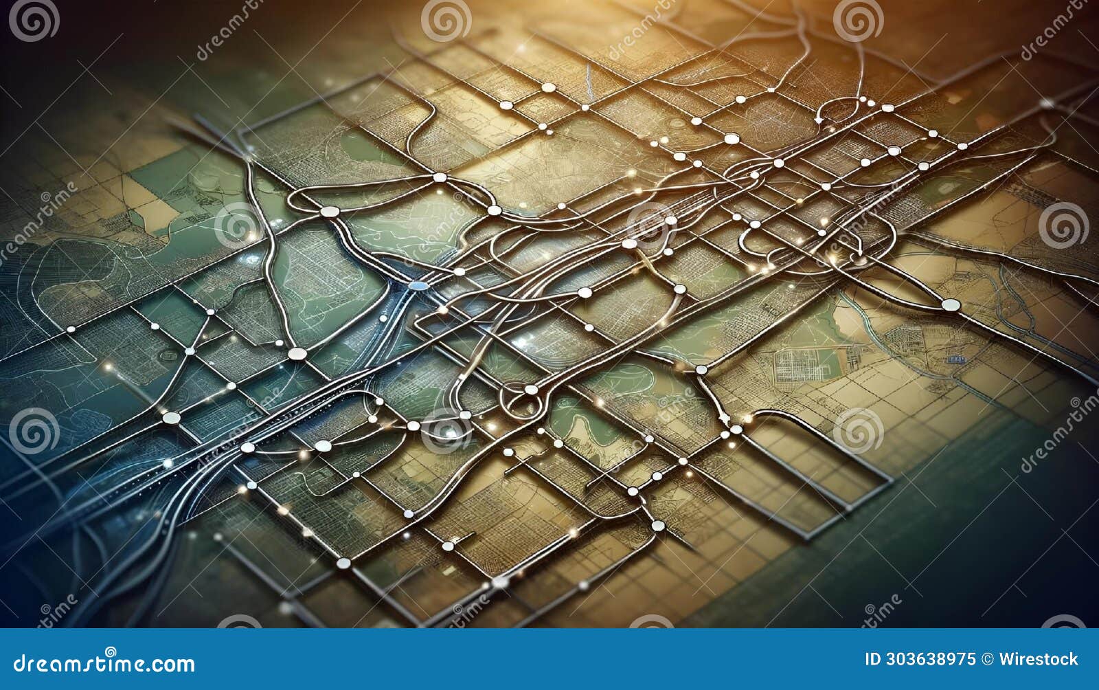 Strategic Journey: an Intricate Map of Plans and Paths - AI Generated ...