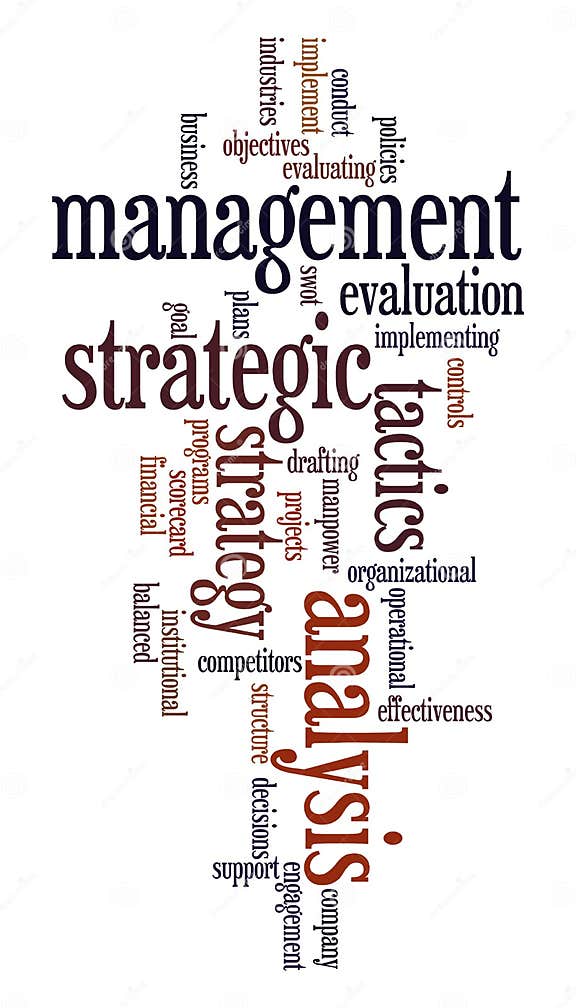 Strategic management stock vector. Illustration of business - 13861596