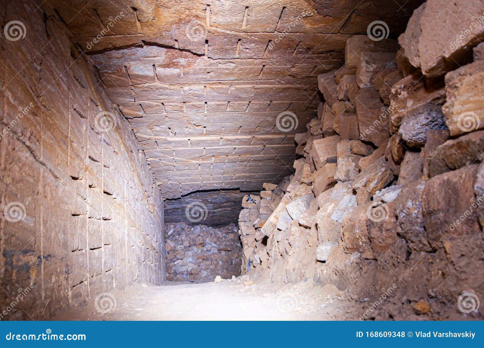 Strategic Mazes Deep Underground. Extraction of Building Bricks Deep ...