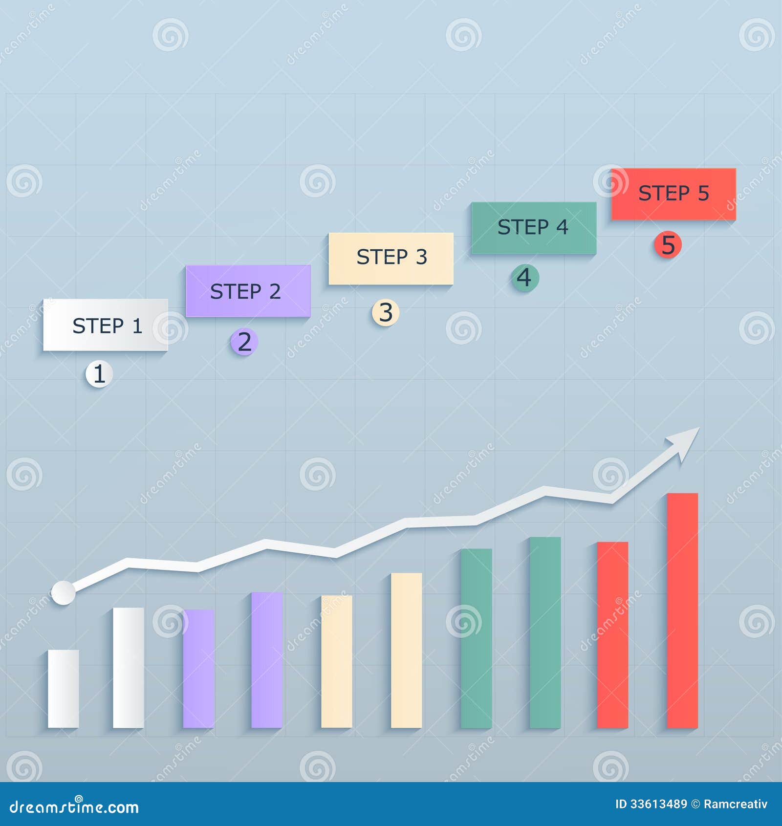 Strategic Paper Template with the Schedule Stock Illustration ...