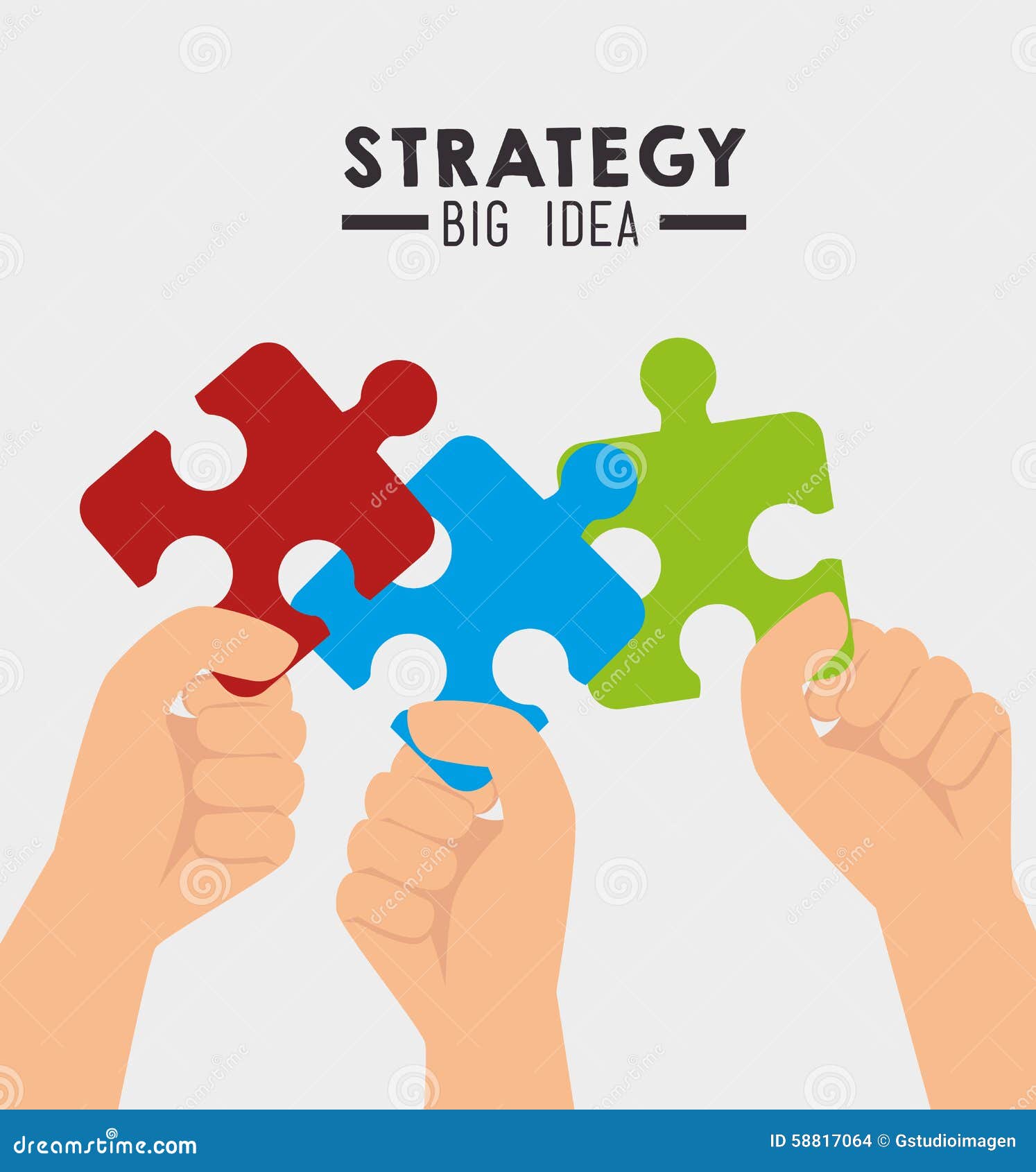 Strategic planning design. stock vector. Illustration of investment ...