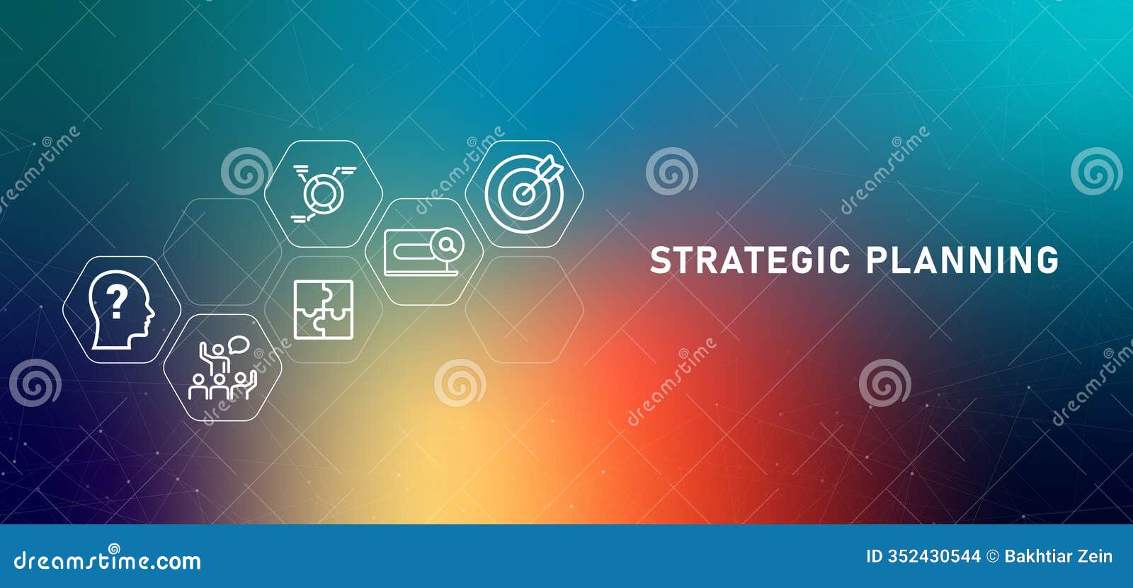 Strategic Planning Icon. Tactics Concept Vector Graphics. Royalty-Free ...