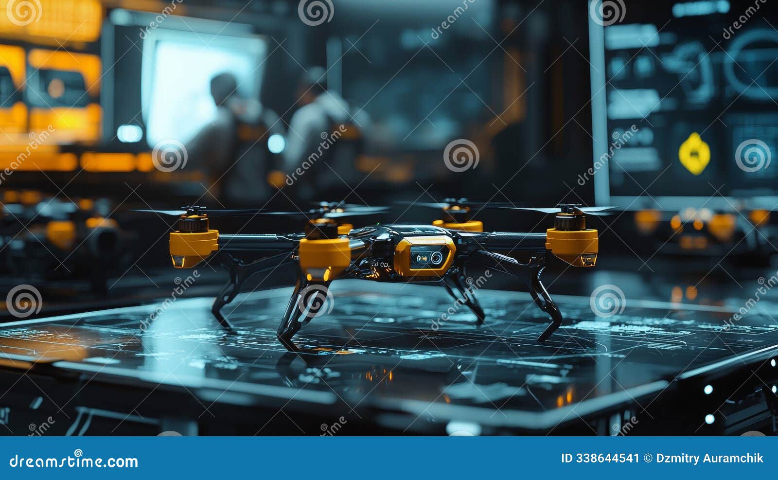 During a Strategic Planning Meeting, Advanced Drone Technology is ...