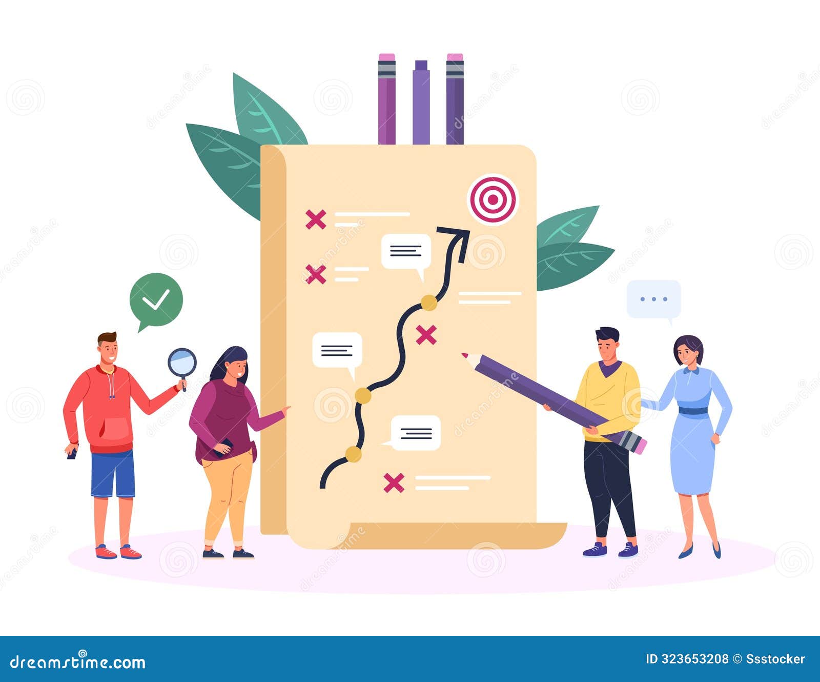 Strategic Planning Team. Impediment Business Development Teamwork Group ...