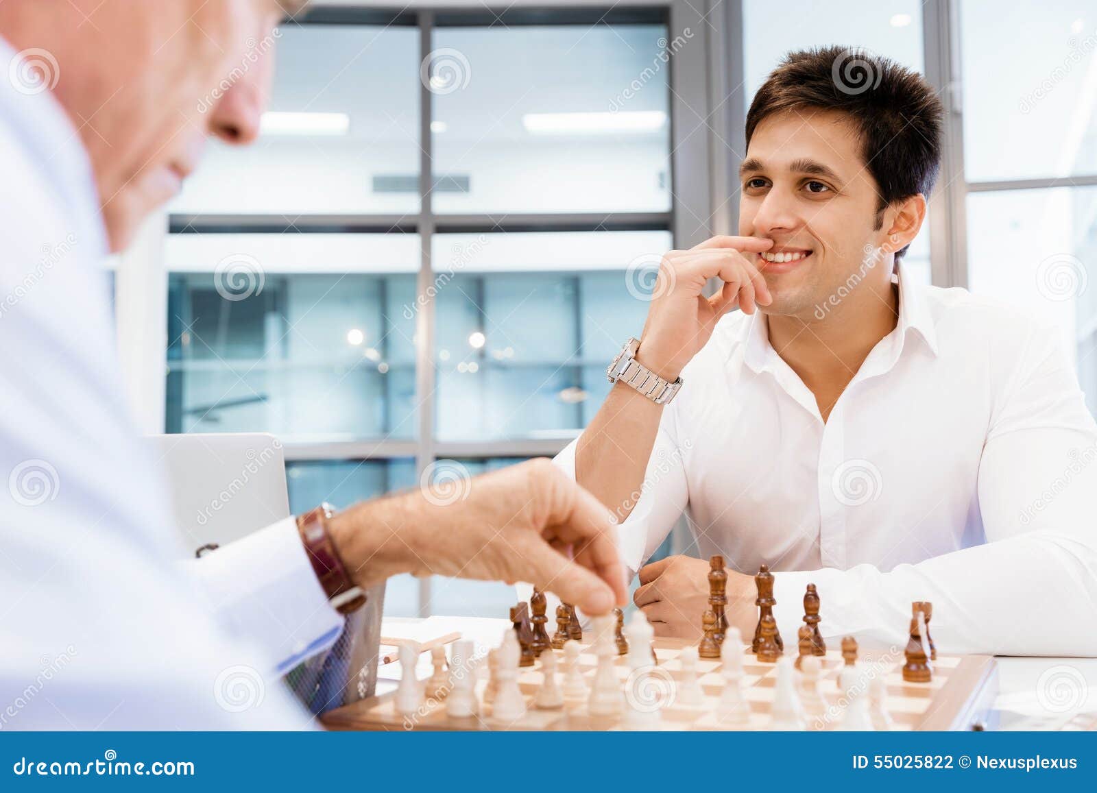 Strategic play stock photo. Image of counterpart, competitor - 55025822