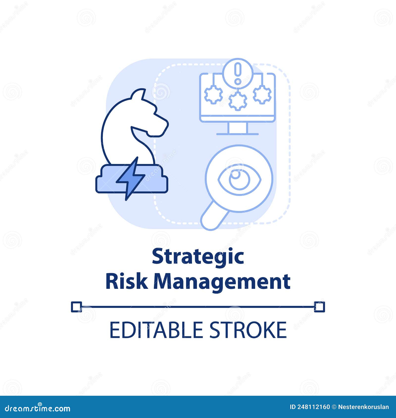 Strategic Risk Management Light Blue Concept Icon Stock Vector ... Strategic Risk Management Light Blue Concept Icon Stock Vector ...